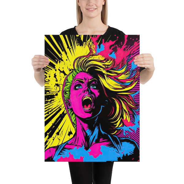 Blacklight Poster - Etsy