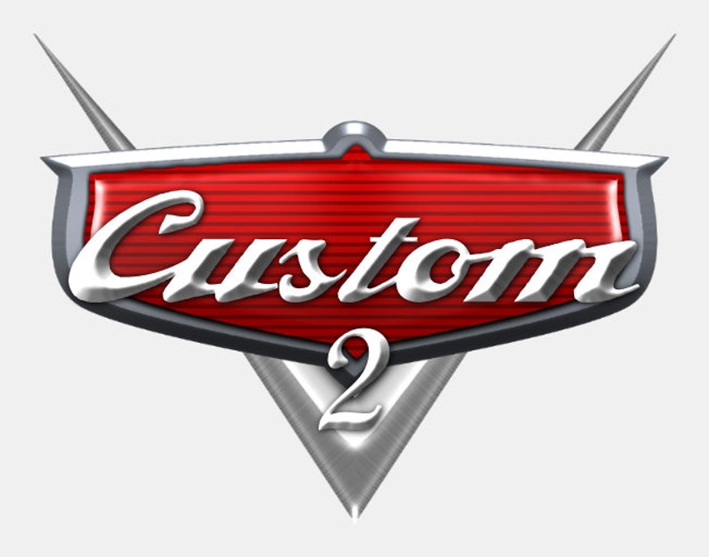 Cars Movie Logo Emblem Custom - Etsy
