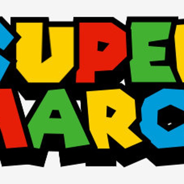 Super Mario Letters - Etsy Canada