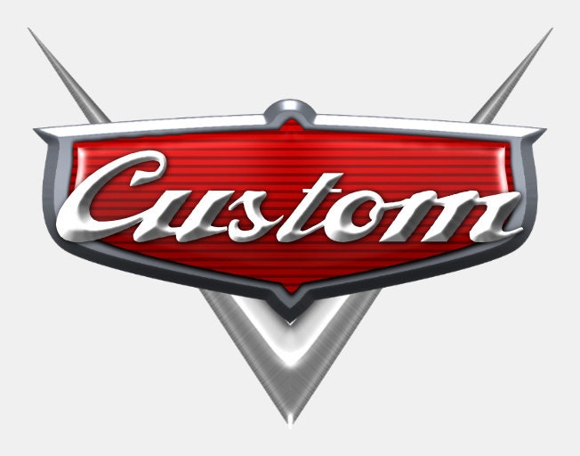 Cars Movie Logo Emblem Custom - Etsy