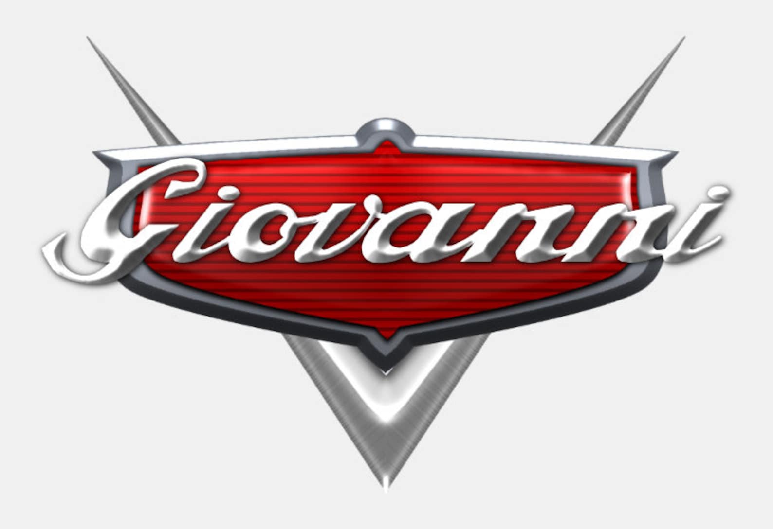 Cars Movie Logo Emblem Custom - Etsy