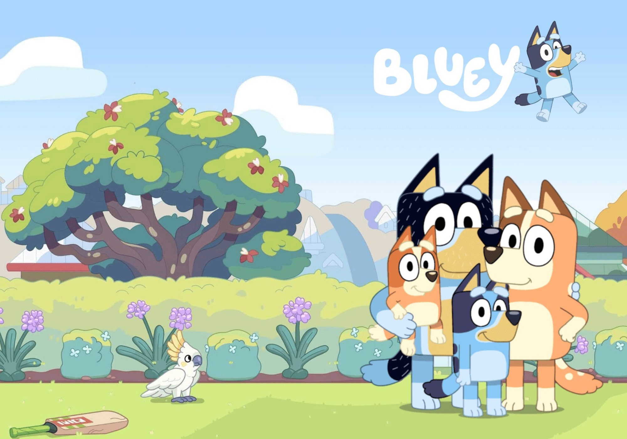 Bluey Coloring Pages & Cover - Etsy