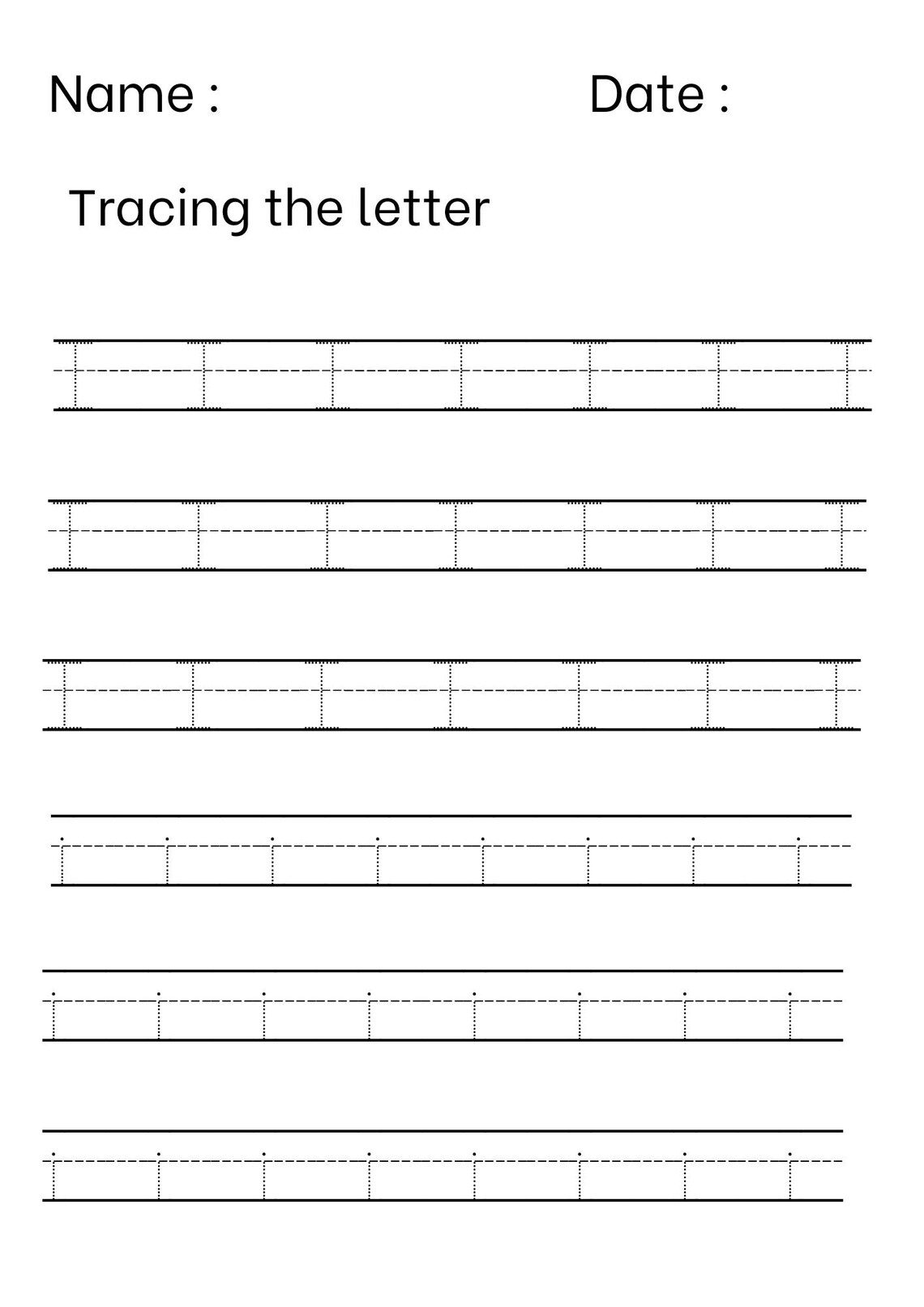 Alphabet Tracing 26 Pages for Preschool and Montessori - Etsy