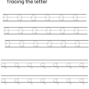 Alphabet Tracing 26 Pages for Preschool and Montessori - Etsy