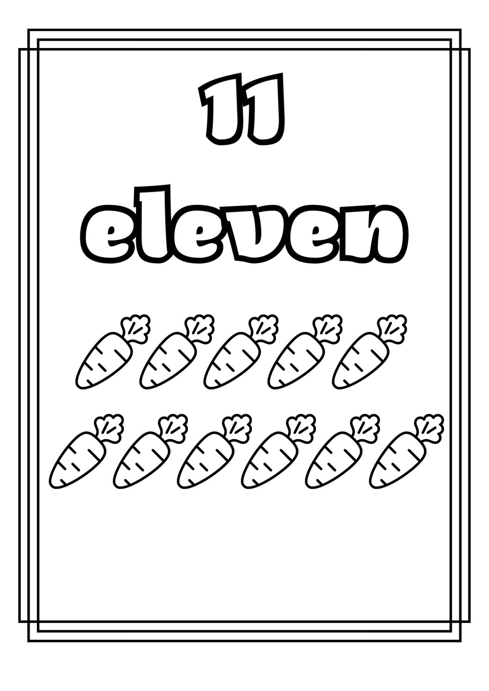 Numbers Coloring Pages, Preschool Coloring Pages, Preschool Activity ...