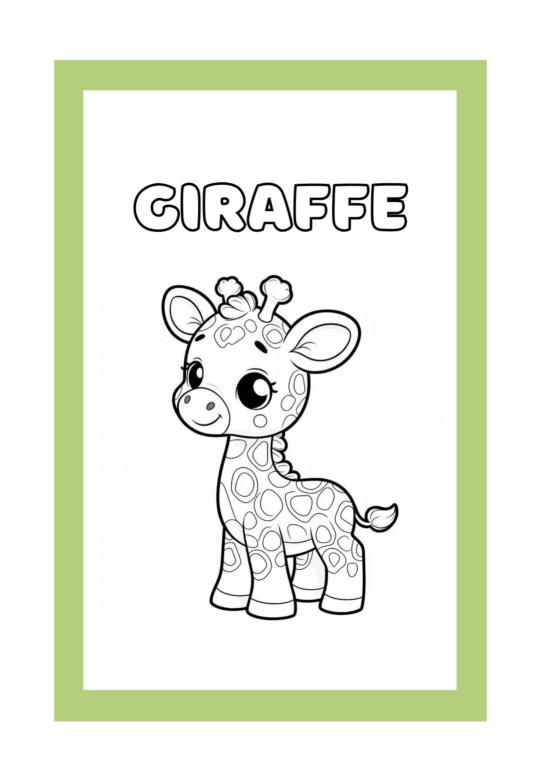 Animal Coloring Pages for Kids and Toddlers 20 Pages Worksheet ...