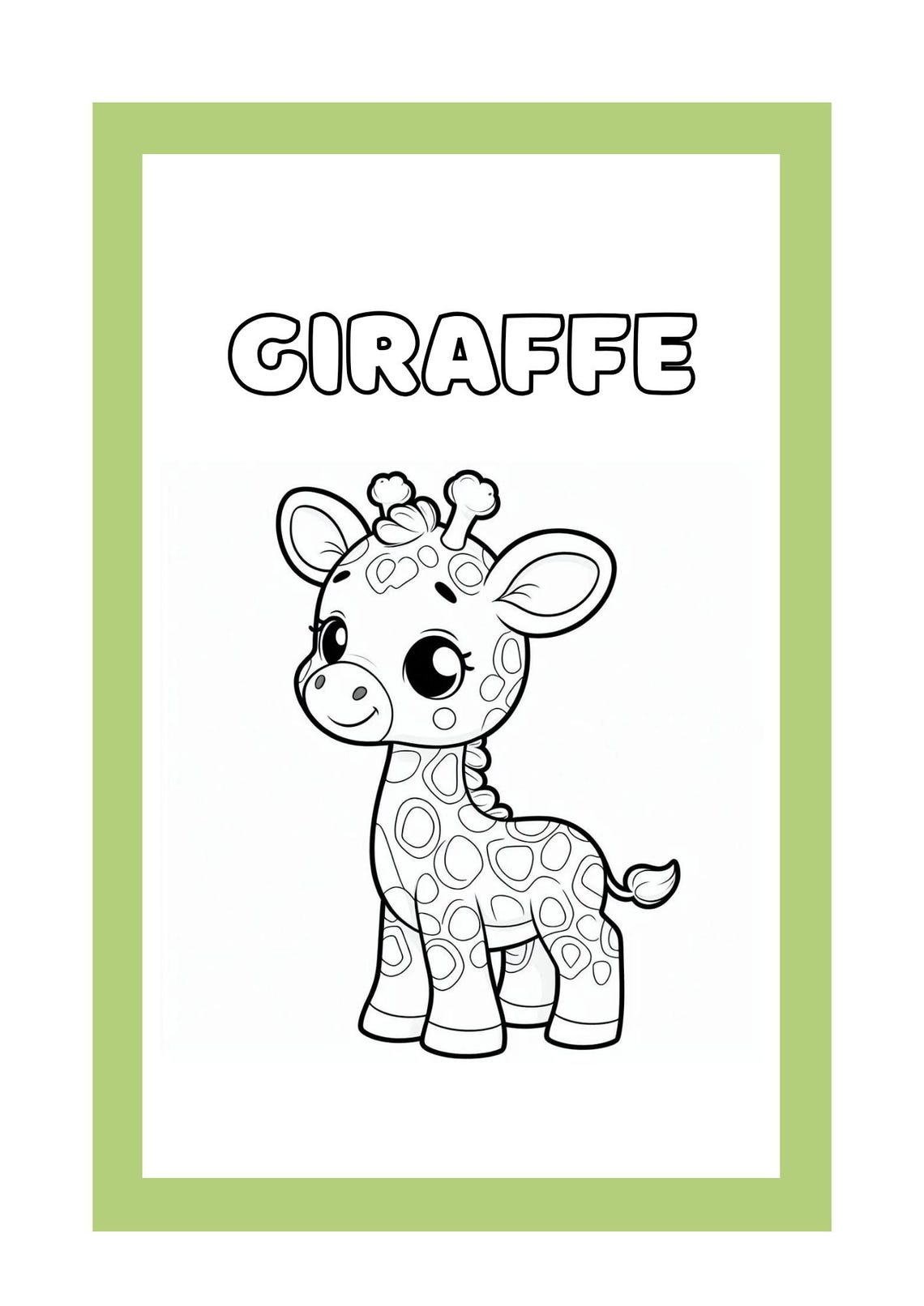 Animal Coloring Pages for Kids and Toddlers 20 Pages Worksheet ...