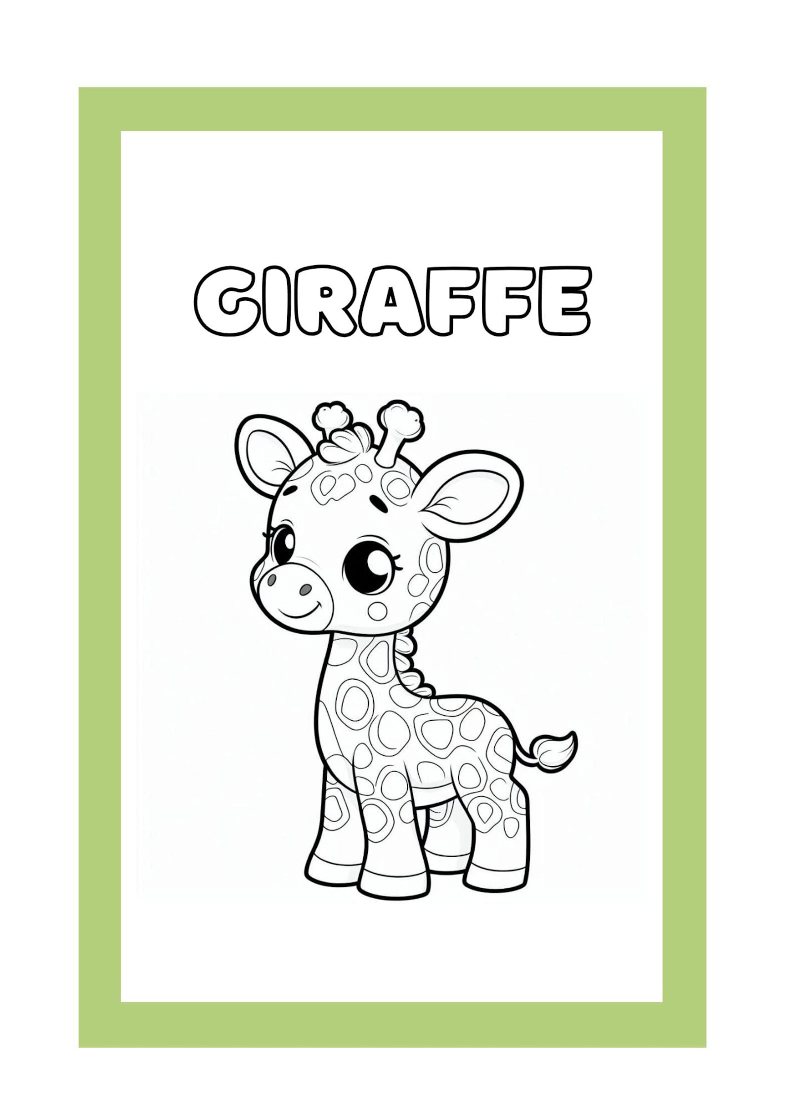 Animal Coloring Pages for Kids and Toddlers 20 Pages Worksheet ...