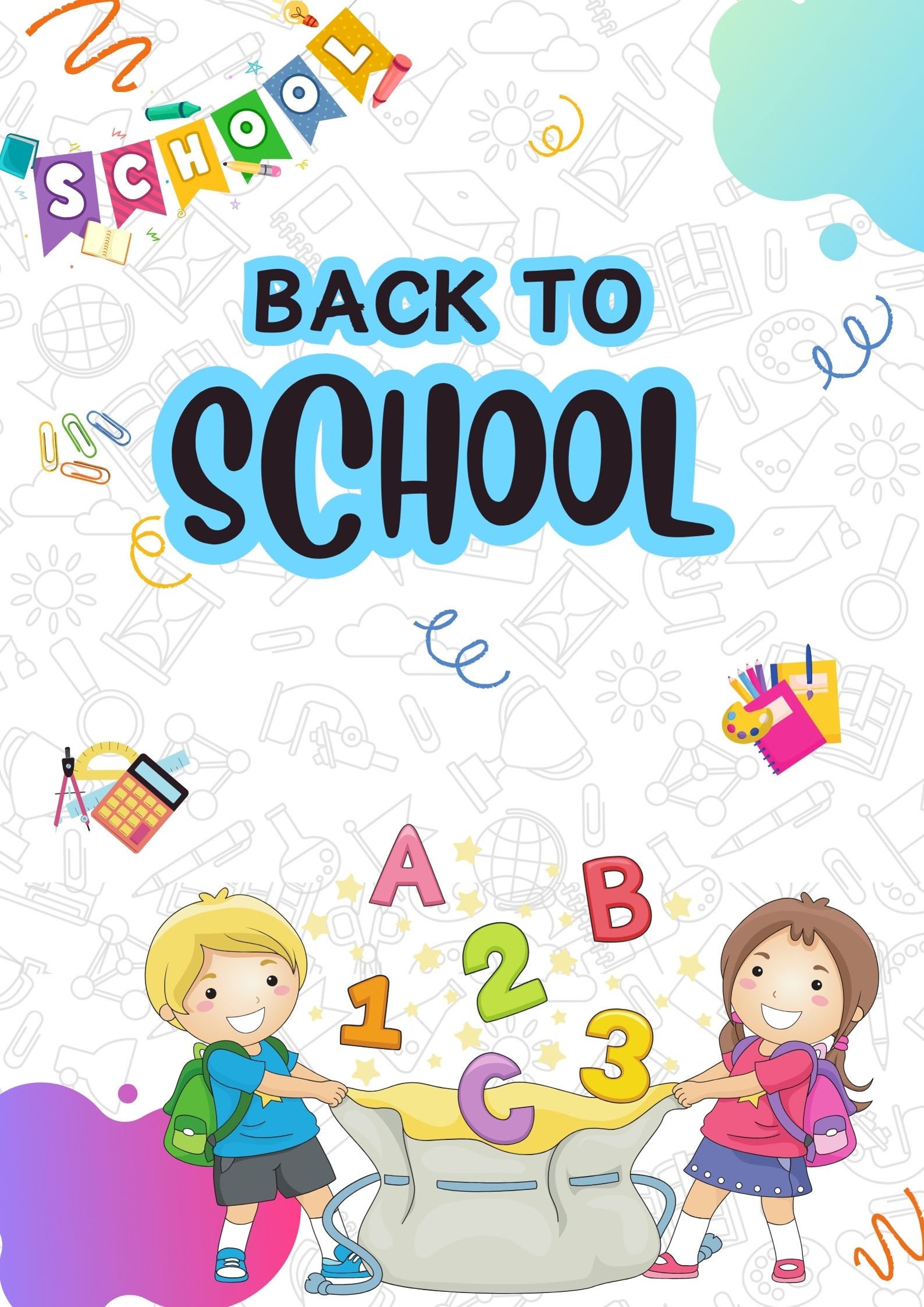 Back to School Sign, First Day of School Sign, 1st Day of School ...