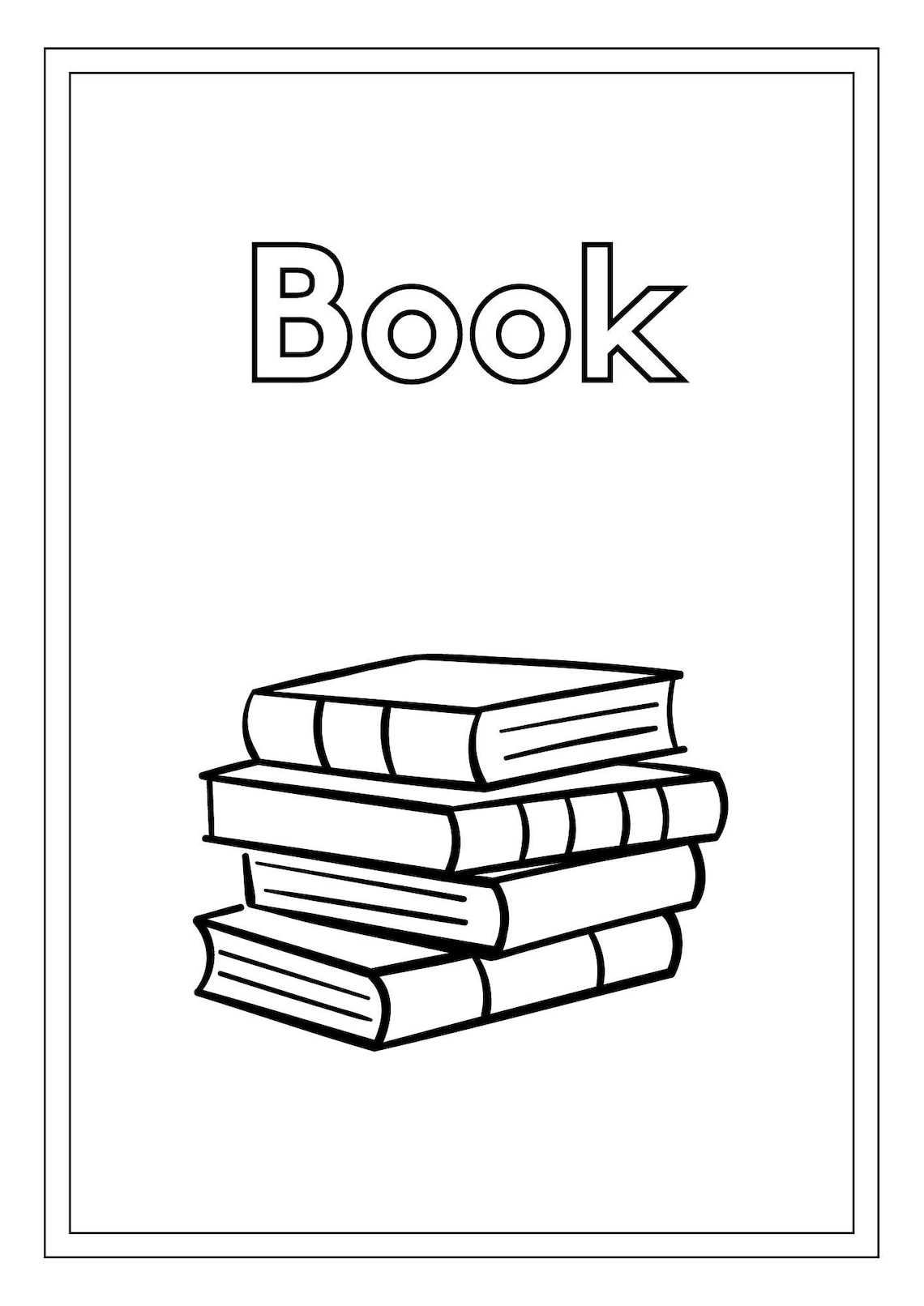 Back to School Coloring Page, School Coloring Pages, School Supplies ...