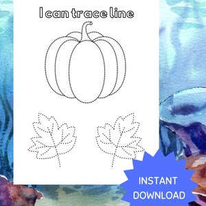 39 Preschool Line Tracing Worksheets Bundle,lines Trace Pages Printable ...