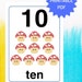 Number Flash Cards 1-10, Number Cards,preschool Counting Flash Cards ...