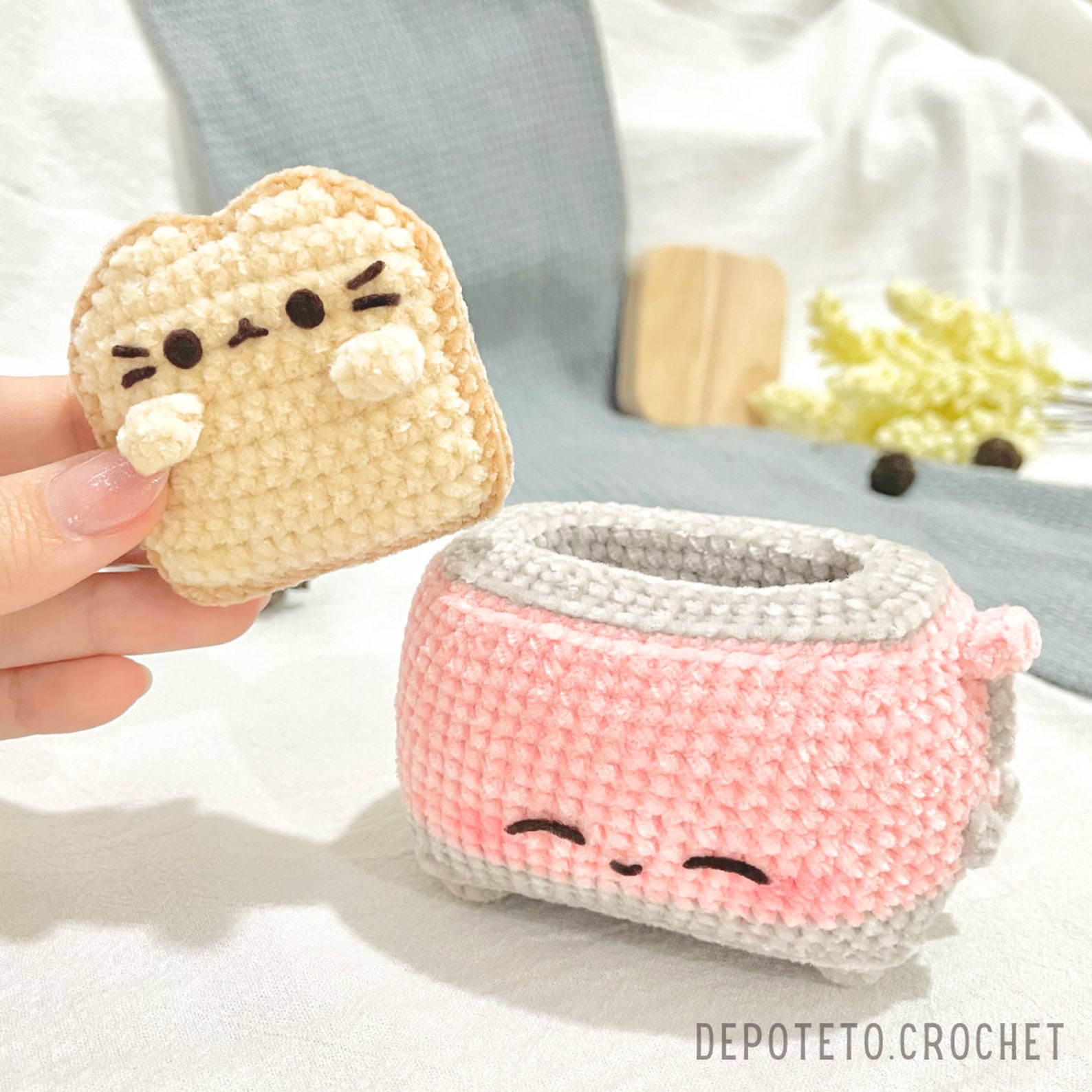 PATTERN Cat Toaster, Crochet Patterns, Instant Digital Download ...
