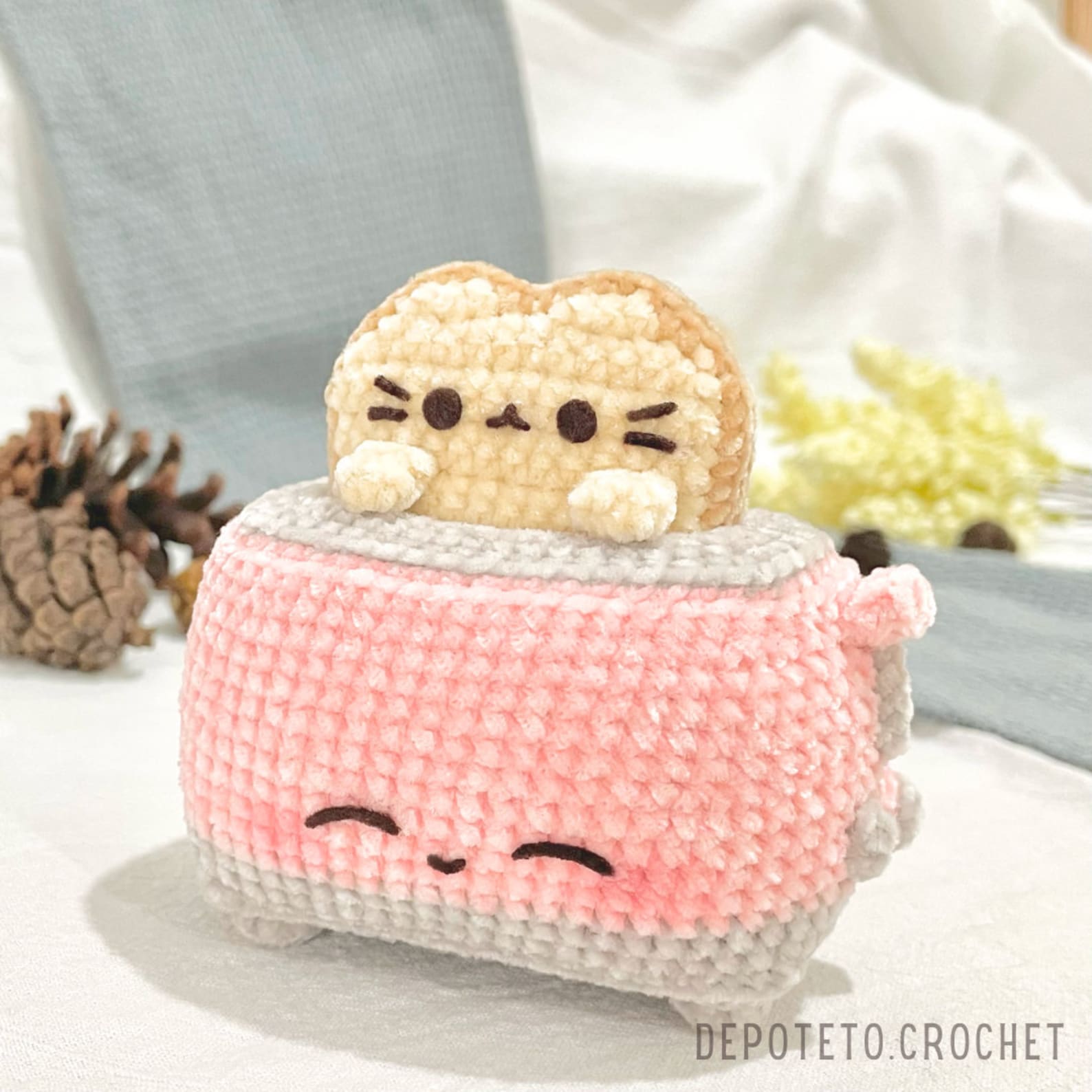 PATTERN Cat Toaster, Crochet Patterns, Instant Digital Download ...