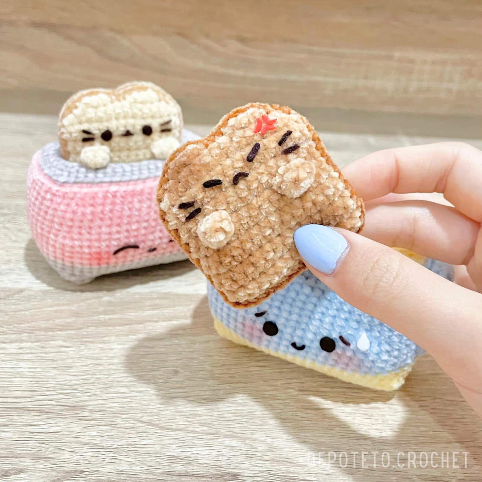 PATTERN Cat Toaster, Crochet Patterns, Instant Digital Download ...