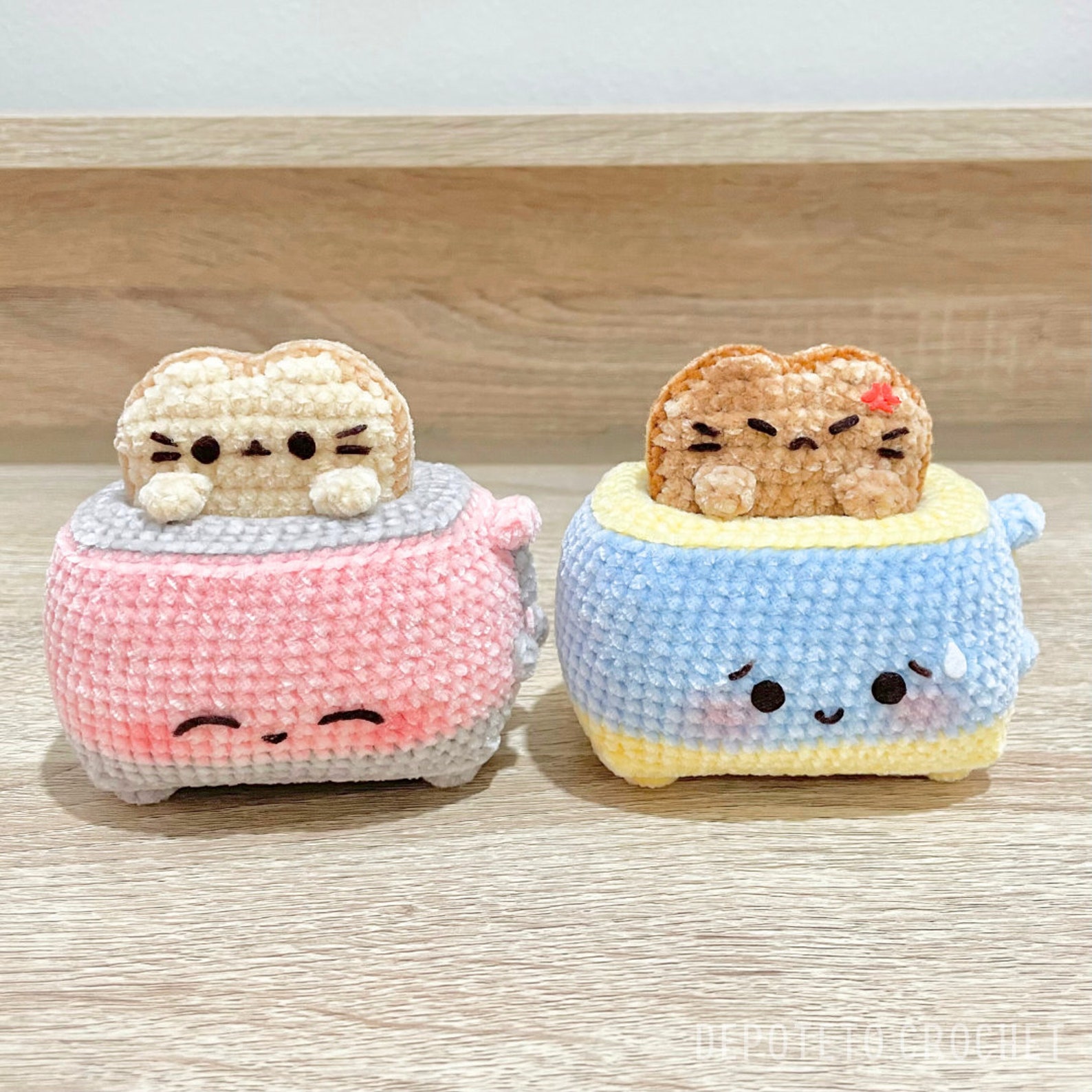 PATTERN Cat Toaster, Crochet Patterns, Instant Digital Download ...
