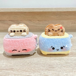 PATTERN Cat Toaster, Crochet Patterns, Instant Digital Download ...