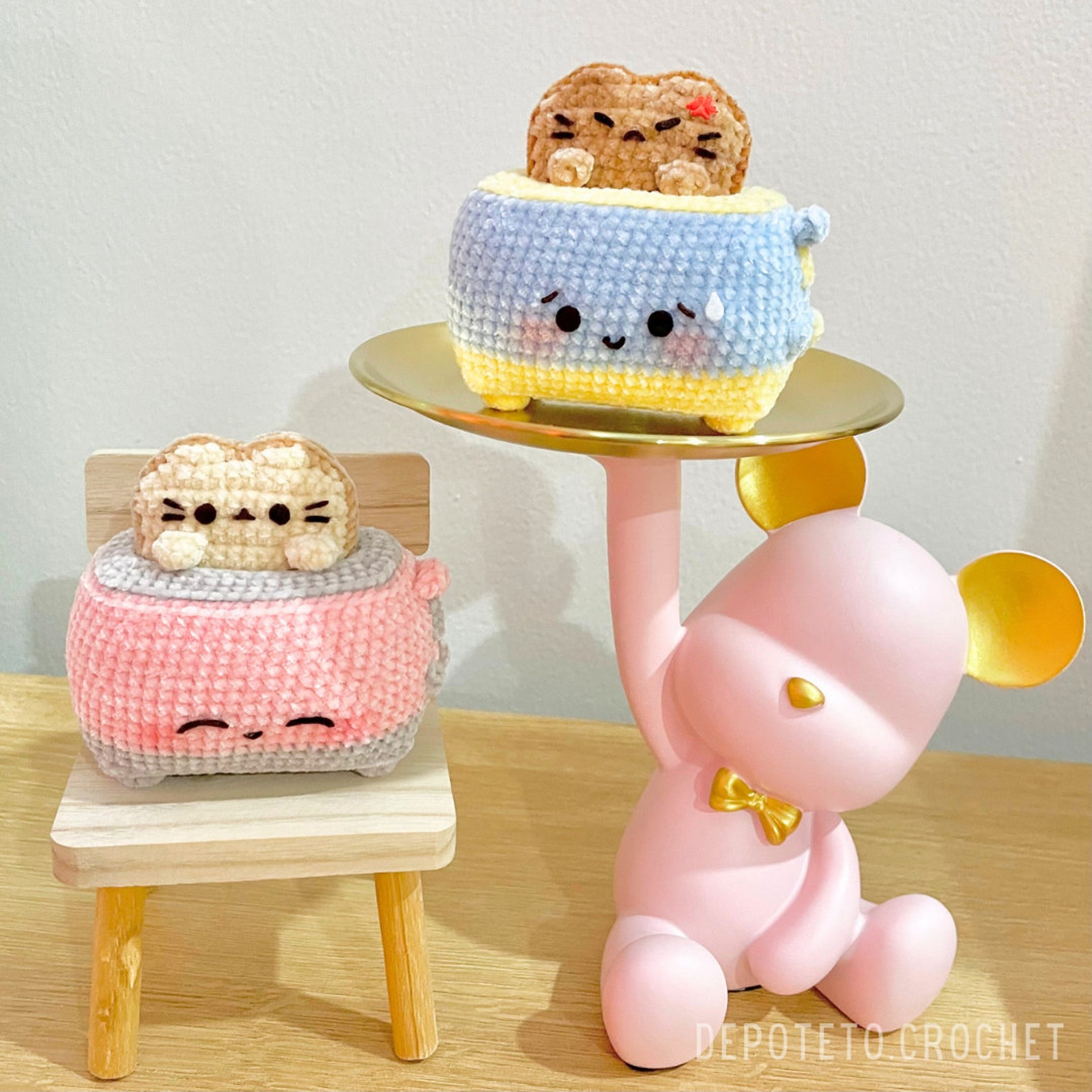 PATTERN Cat Toaster, Crochet Patterns, Instant Digital Download ...