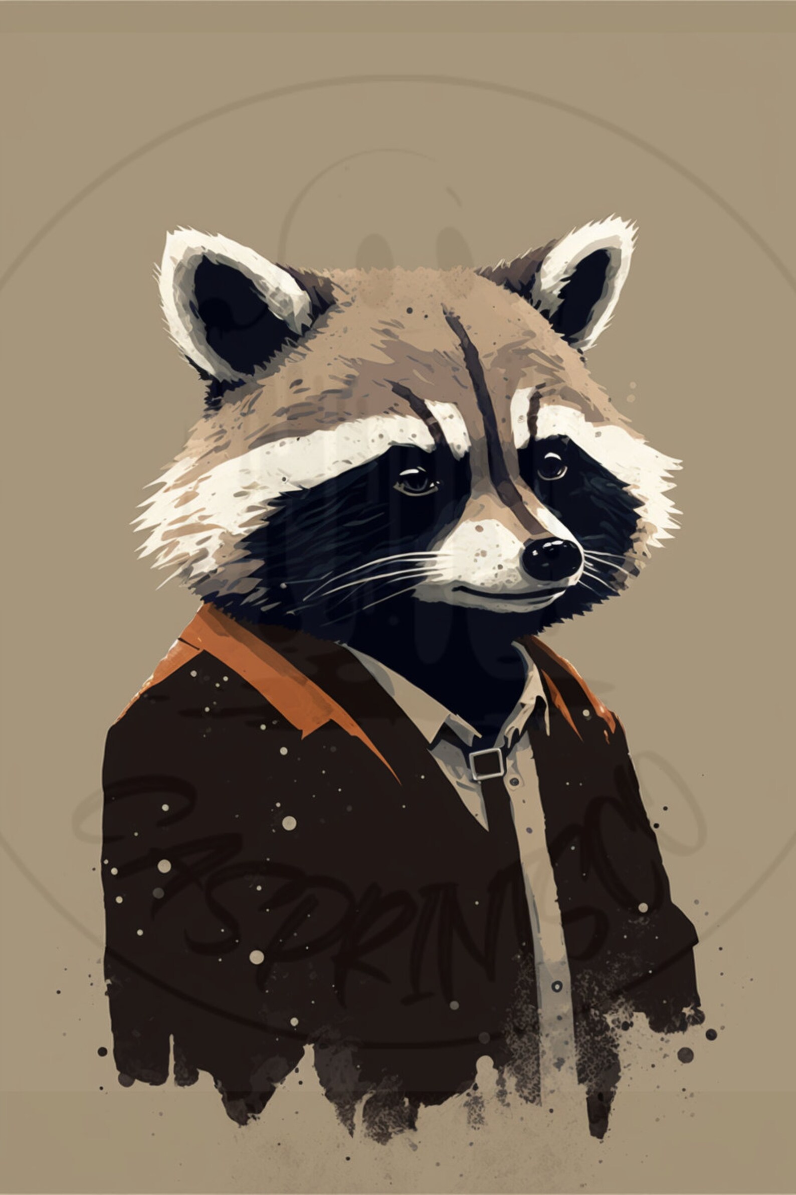 Racoon Squad Digital Prints - Etsy