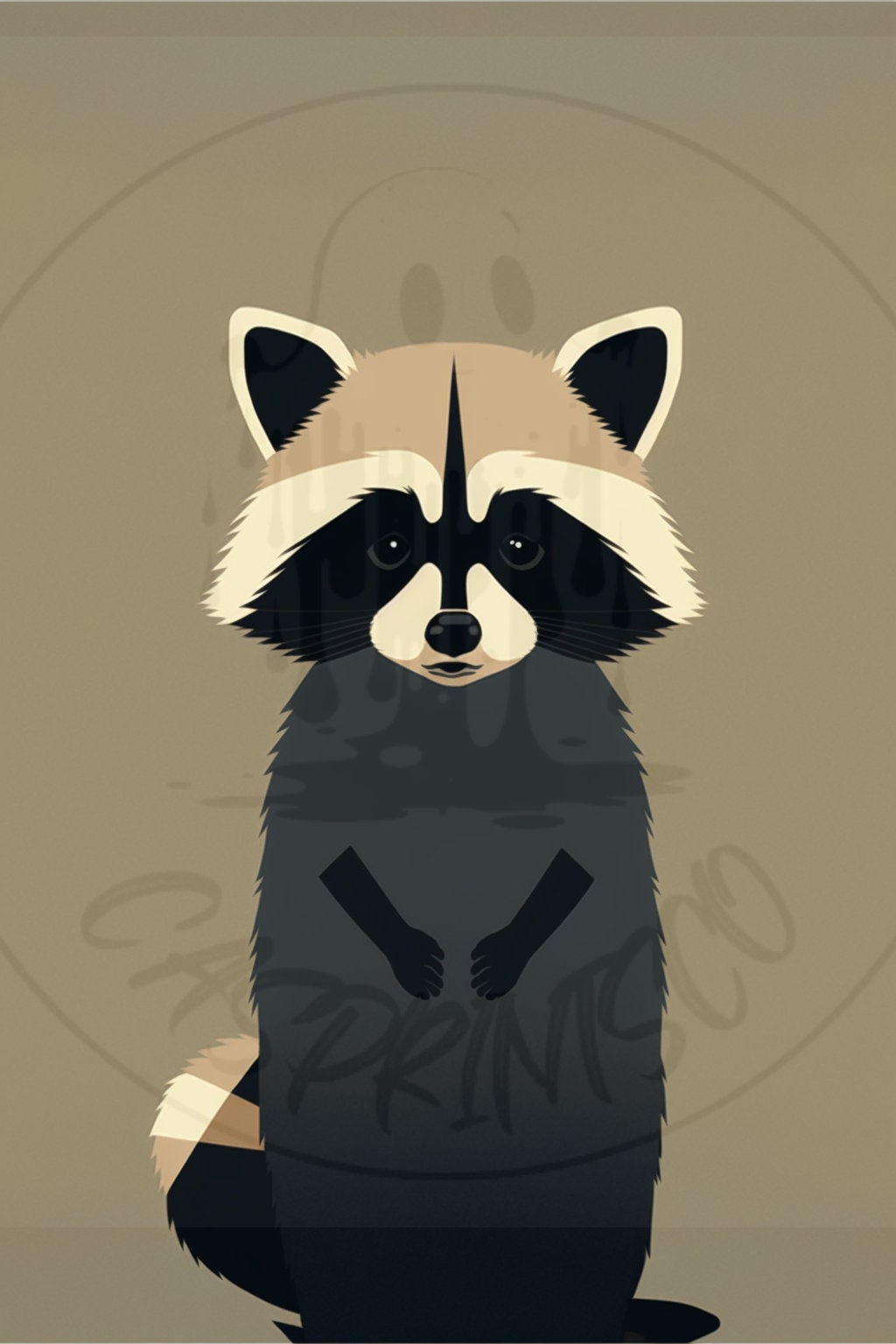 Racoon Squad Digital Prints - Etsy
