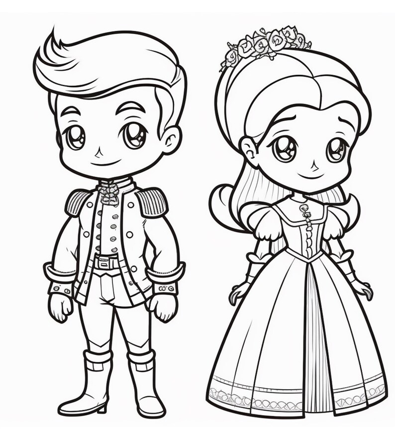 40 Cute Princess Coloring Pages, Printable Princess Coloring Sheets ...