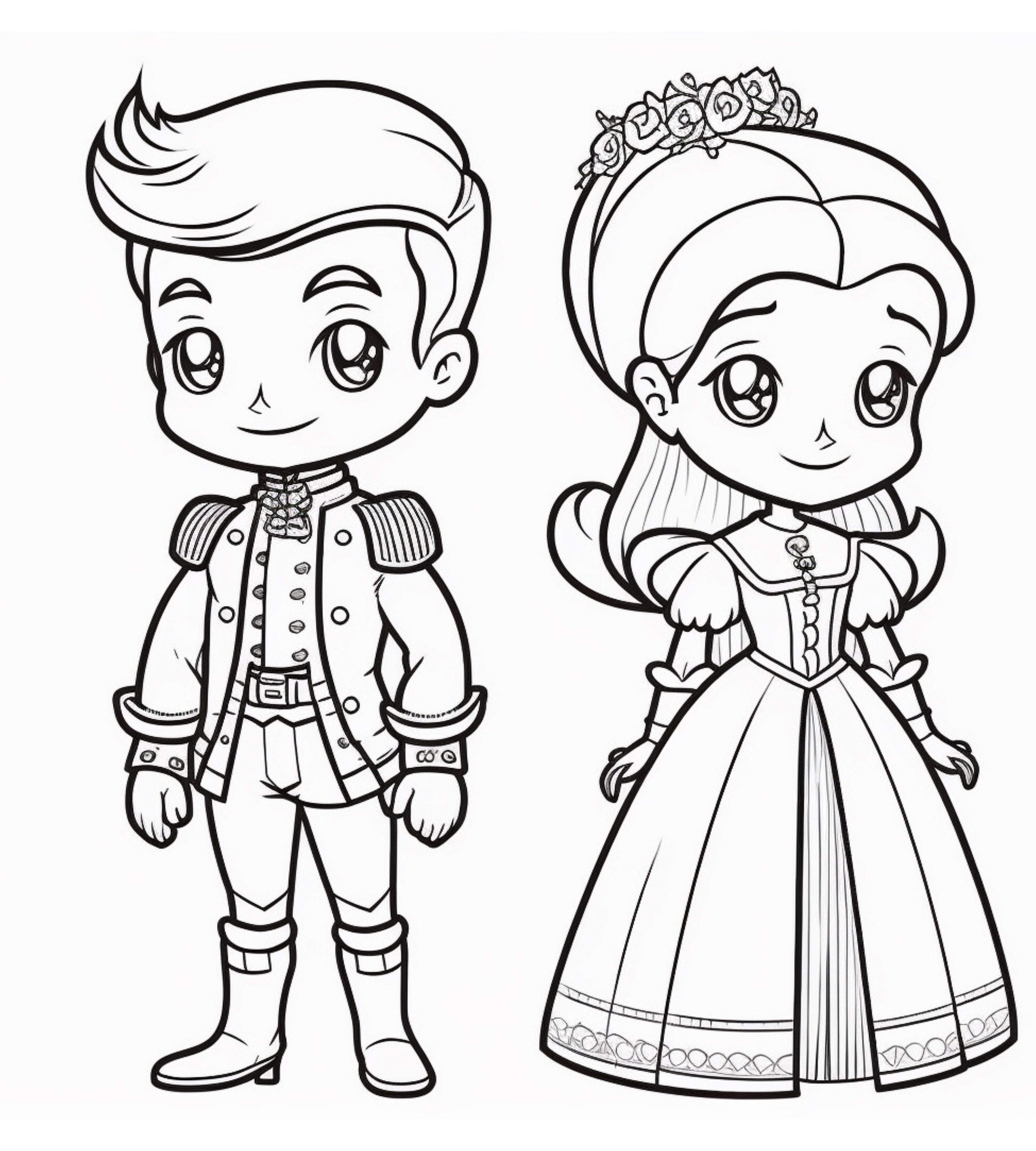 40 Cute Princess Coloring Pages, Printable Princess Coloring Sheets ...