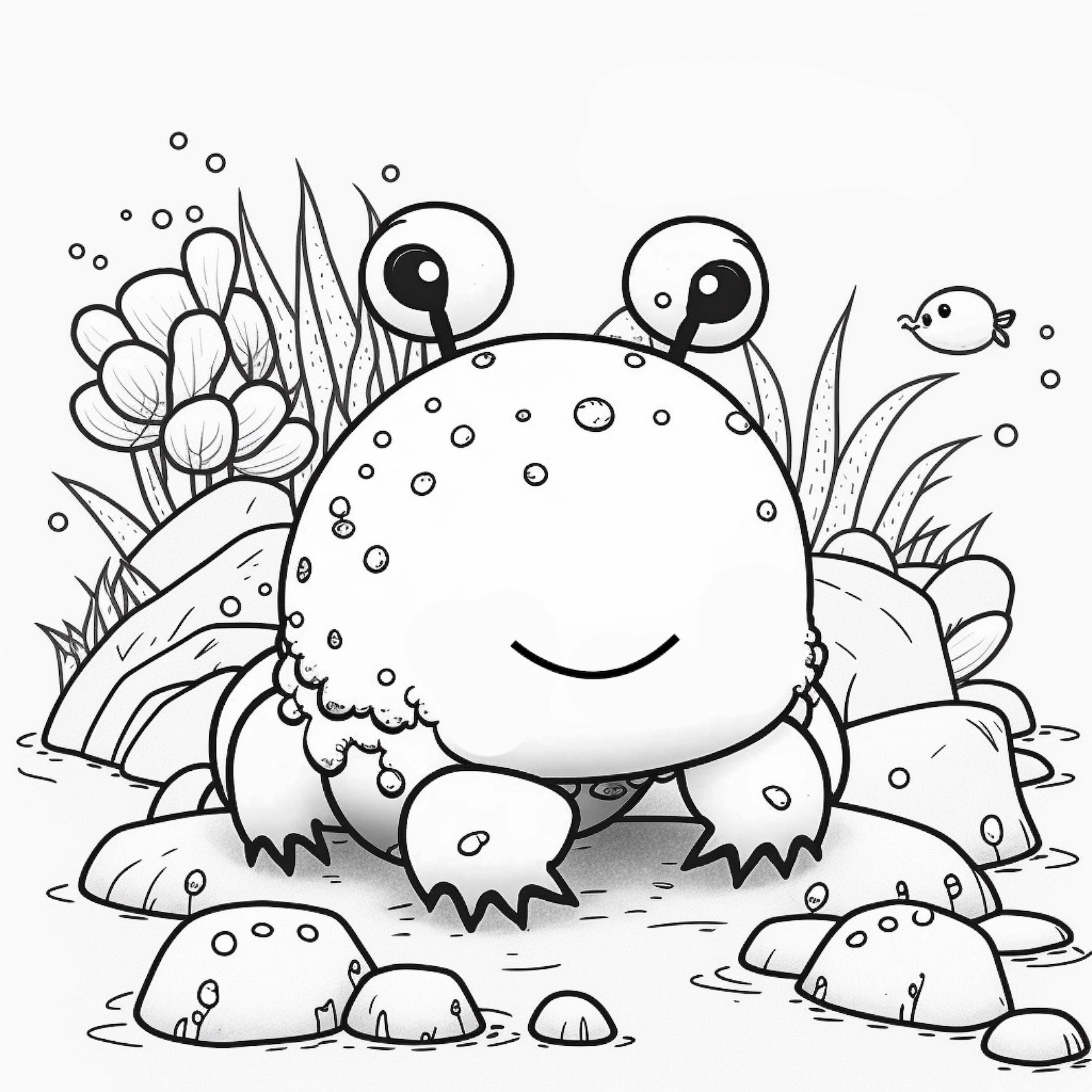 20 Under the Sea Coloring Pages, Printable Sea Creatures Coloring ...