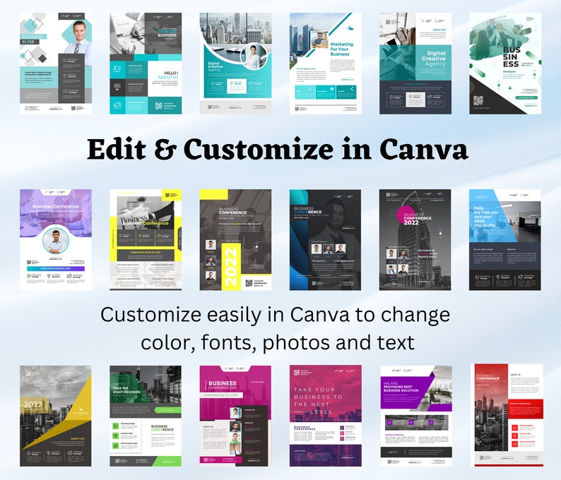 40 Business Poster/ Flyer Canva Templates - Etsy