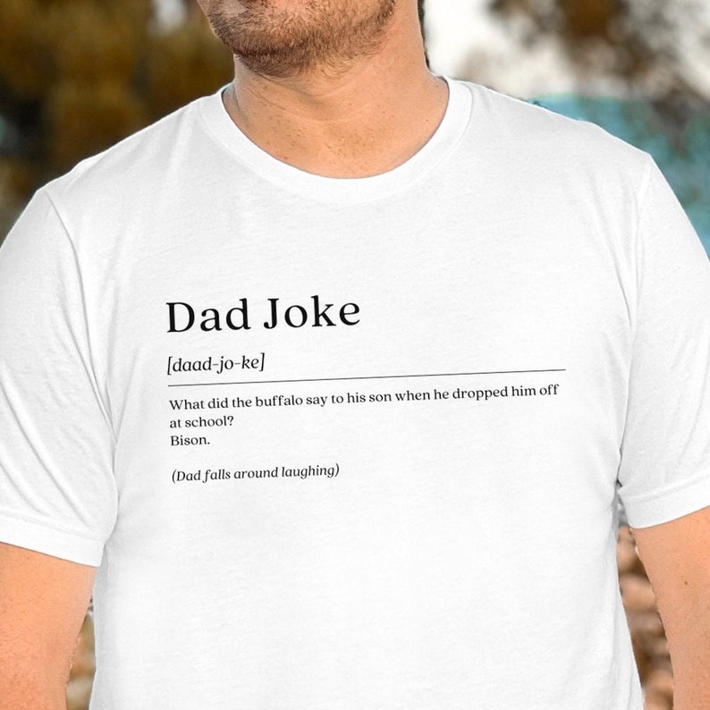 Dad Joke Definition Shirt, Nerdy Dad Gift From Daughter, Father's Day ...