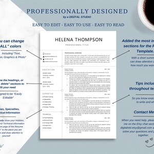 2023 Resume Template Google Docs, Mac Pages, Word Cv Template ...
