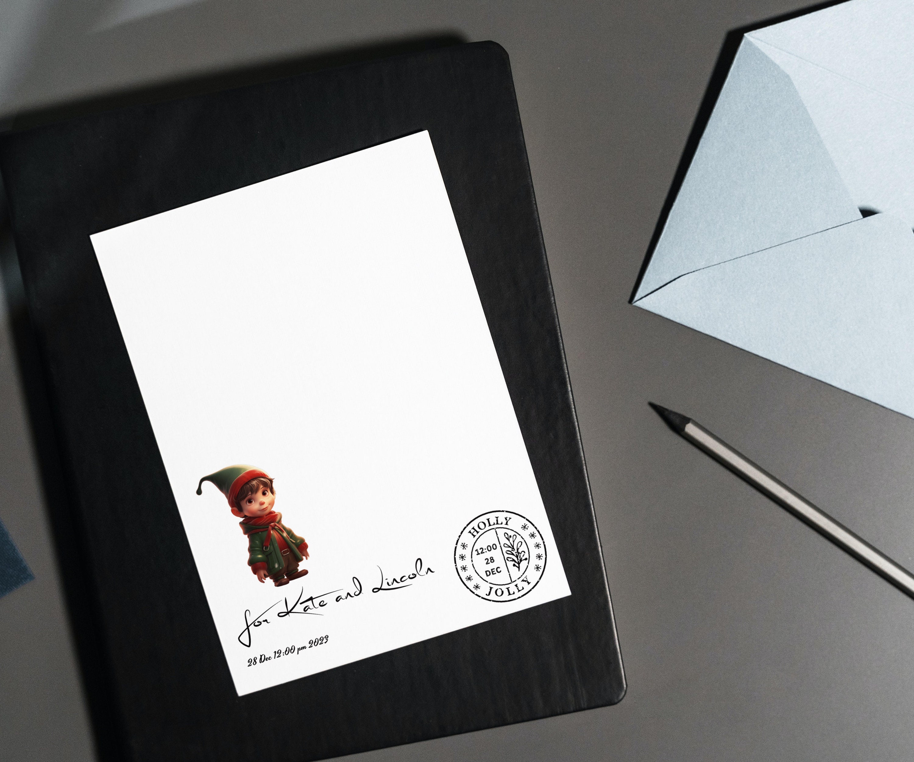 Editable Elf Arrival Letter Return Letter DIY Christmas Elf - Etsy