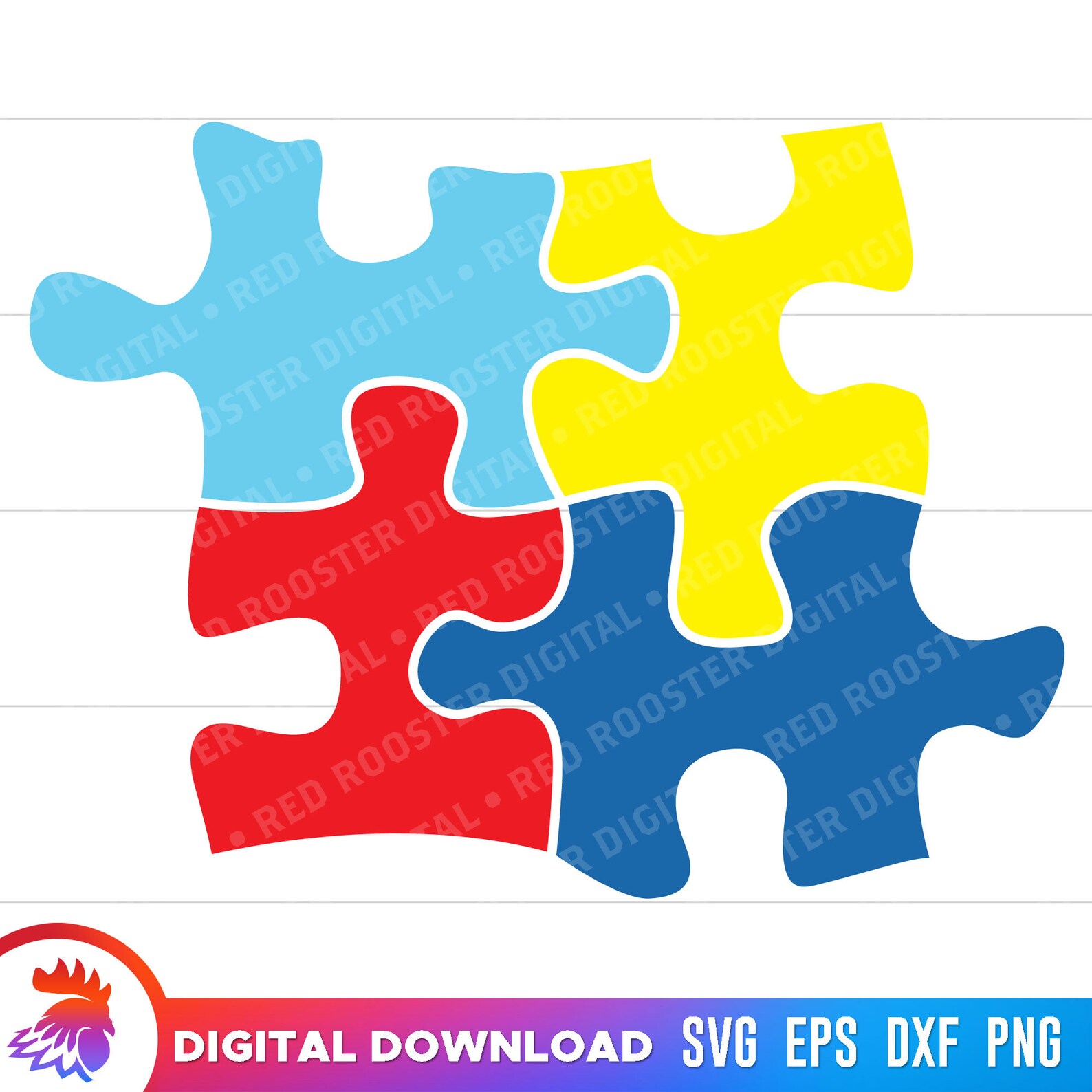 Autism SVG, Autism Puzzle Pieces Svg, Autism Digital Download, Autism ...