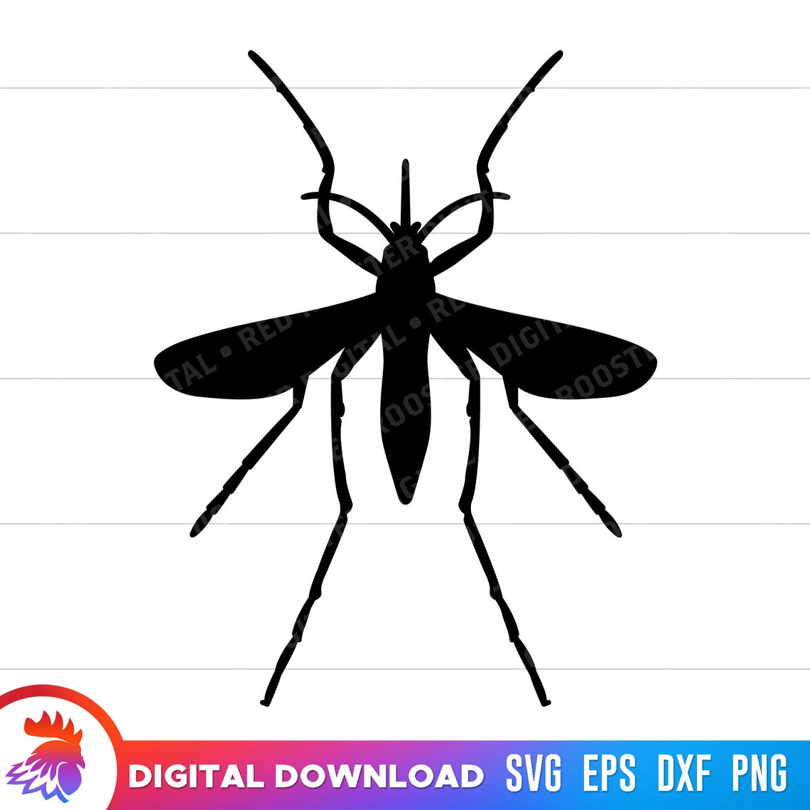 Mosquito SVG. Cut Files for Cricut. Clip Art Silhouette eps, Svg, Png ...