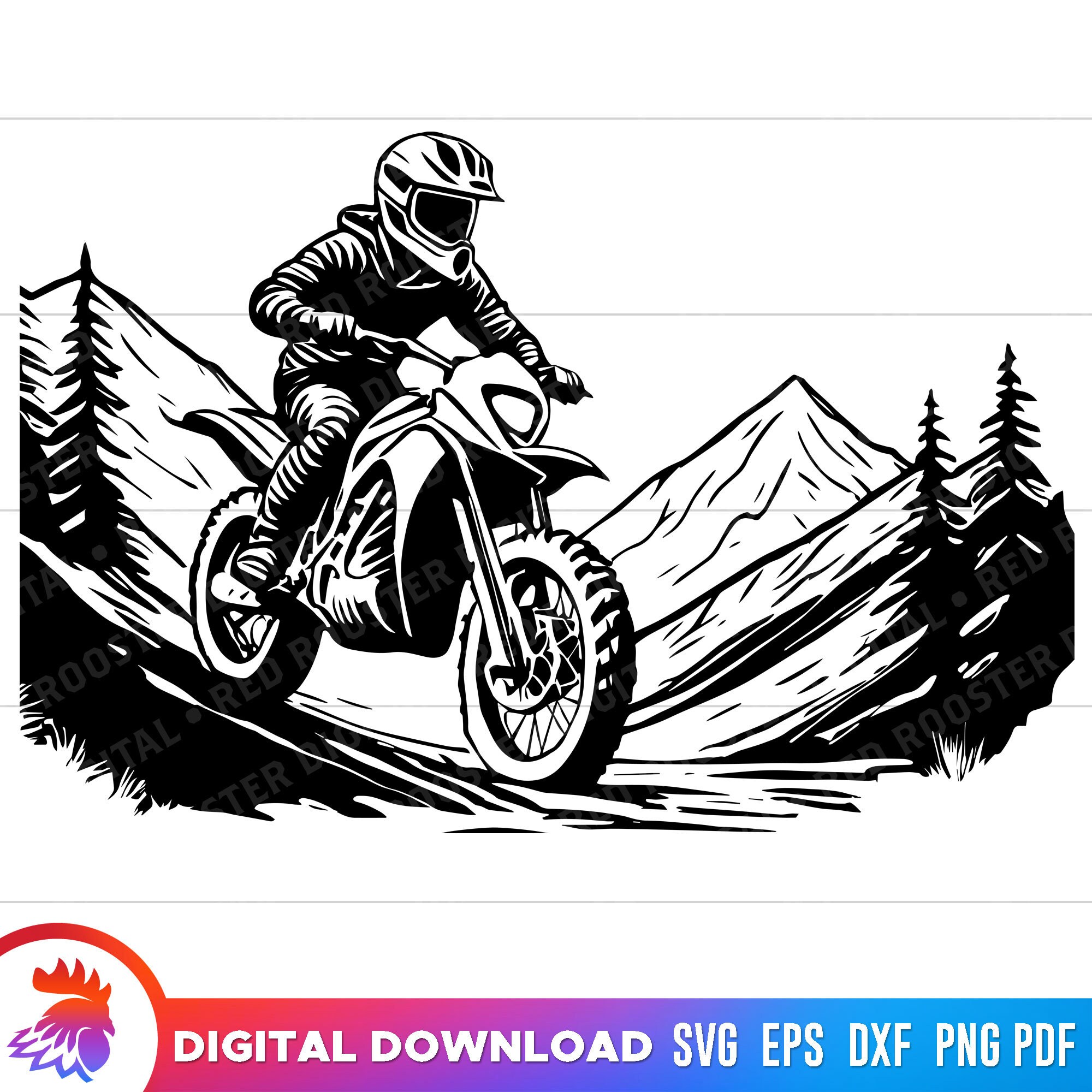 Motocross Svg, Dirt Bike Svg, Motocross Racing Png, Motocross Bike ...