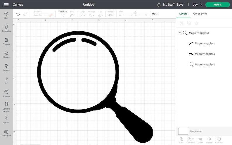 Magnifying Glass SVG, Magnifying Glass Silhouette, Handglass Svg ...