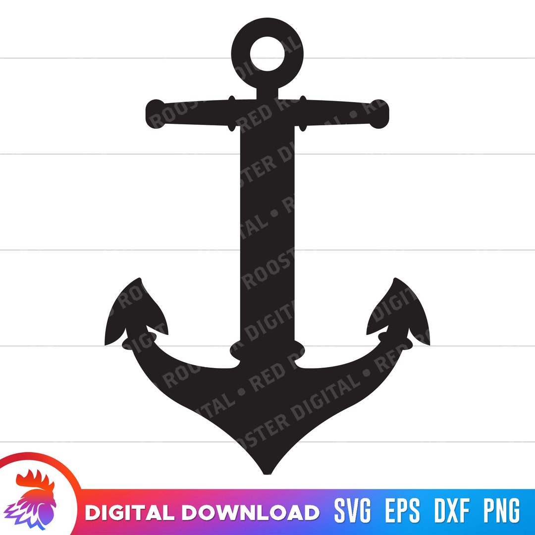 Ship Anchor Svg, Boat Anchor SVG, Boat Anchor Clipart, Boat Anchor ...