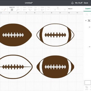 American Football SVG (png, Eps, Dxf) Cut Files (digital Download) - Etsy