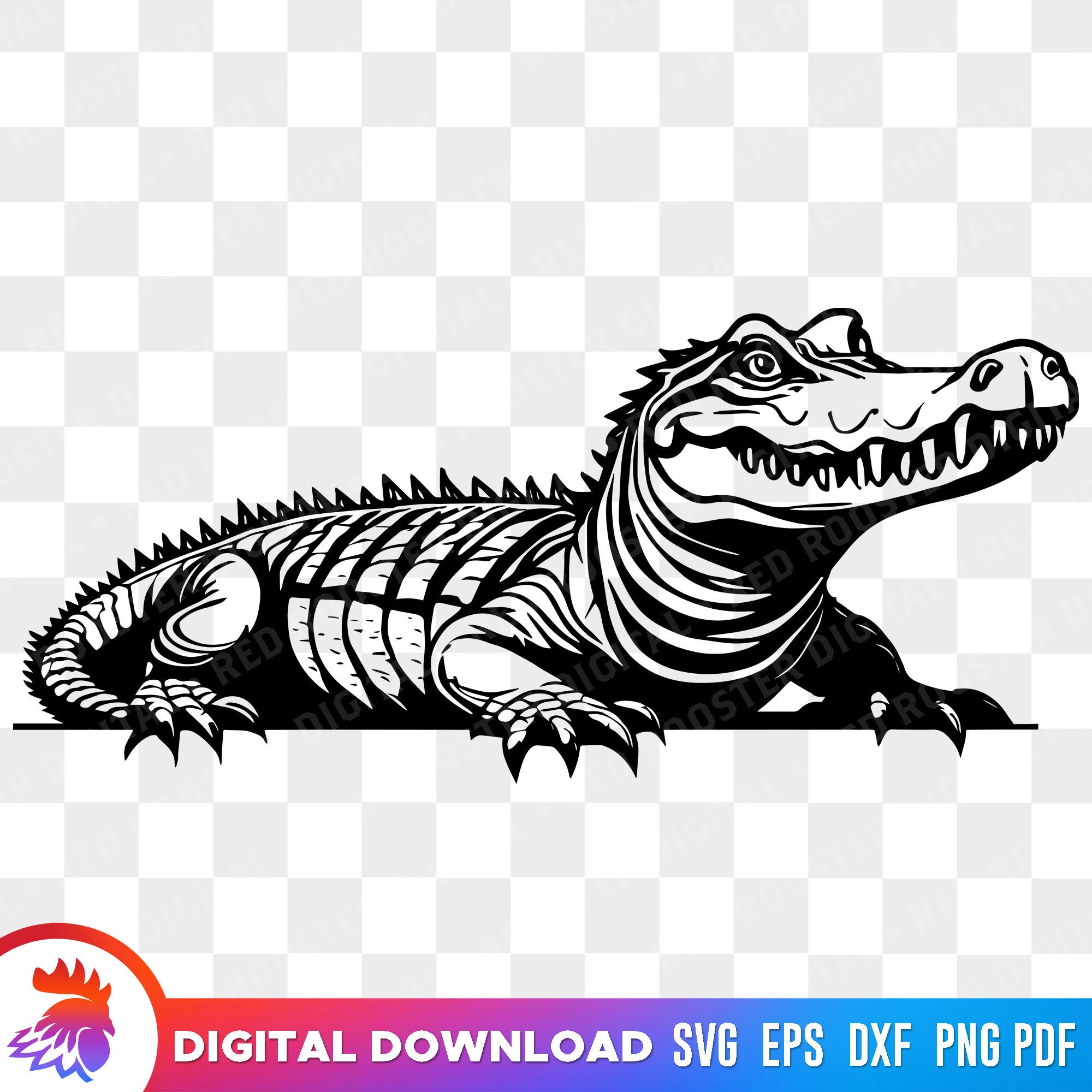 Crocodile Svg, Gator Svg, Alligator Svg, Crocodile Cut File, Alligator ...