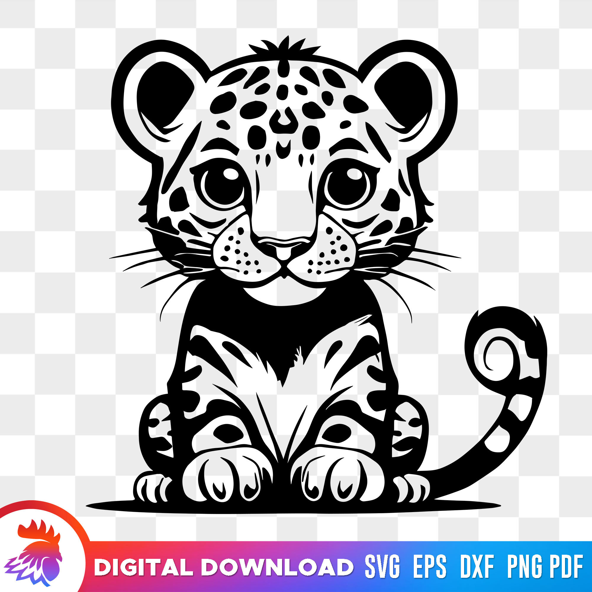 Cute Jaguar Svg, Jaguar Svg, Baby Jaguar, Cartoon Jaguar, Jaguar Cut ...