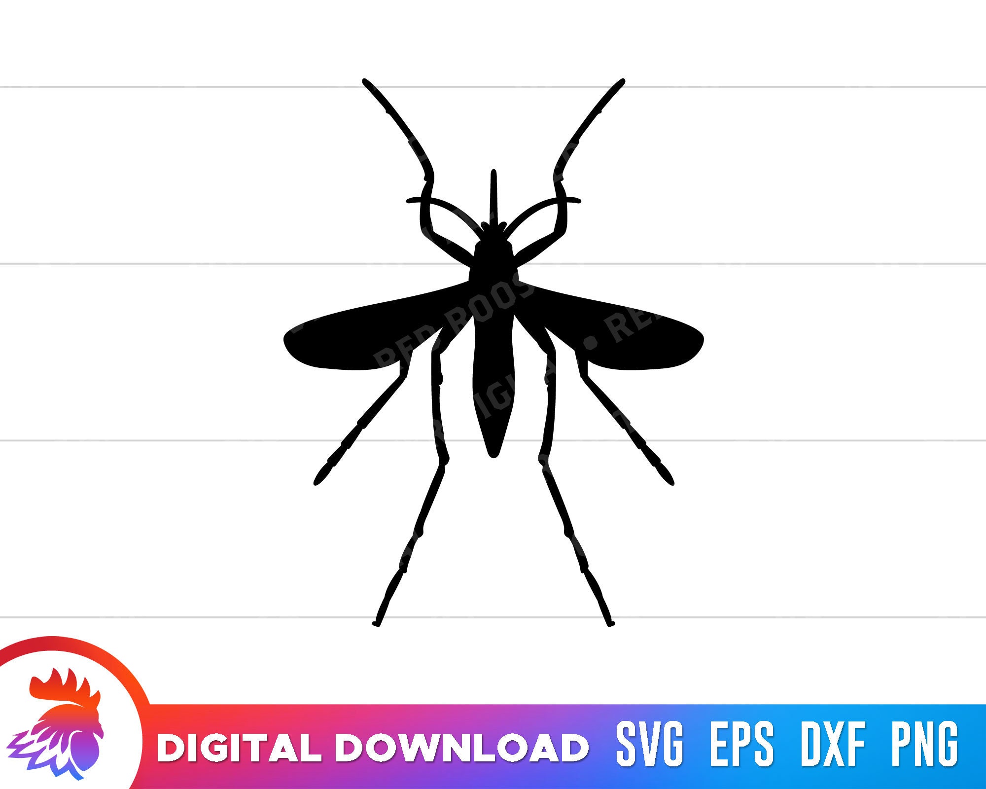 Swarm Of Mosquitoes Clipart