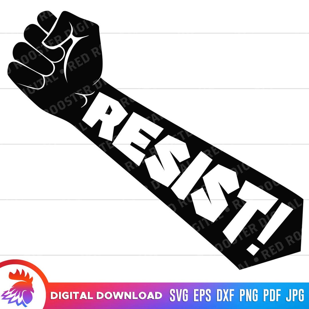 Resist Fist SVG, Protest Clipart (digital Download) - Etsy