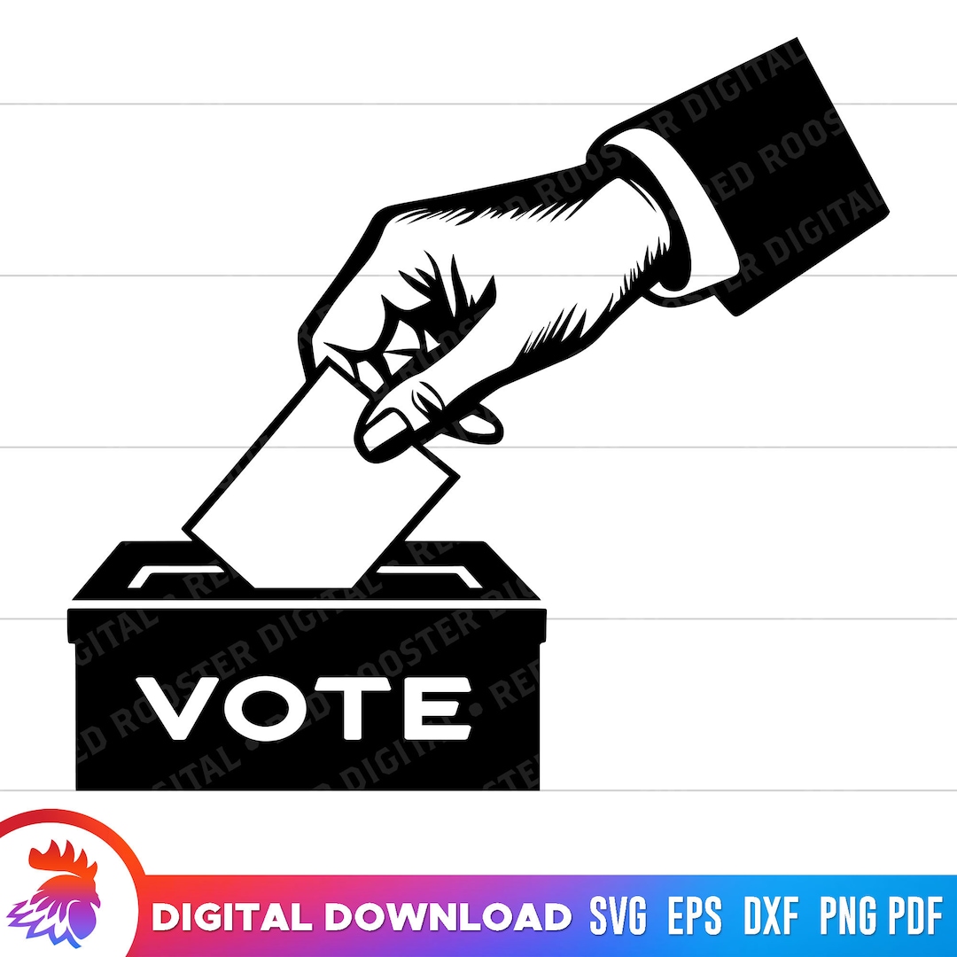 Vote Svg, Election Svg, Vote Clipart, Presidential Election, Election ...