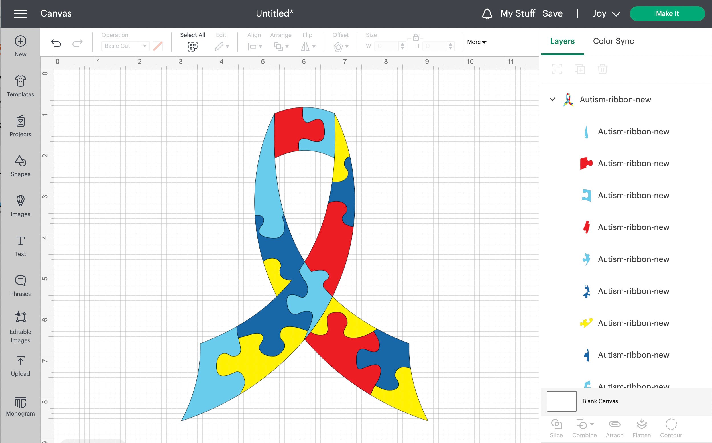 Autism Awareness Ribbon SVG, Puzzle Clipart (digital Download) - Etsy