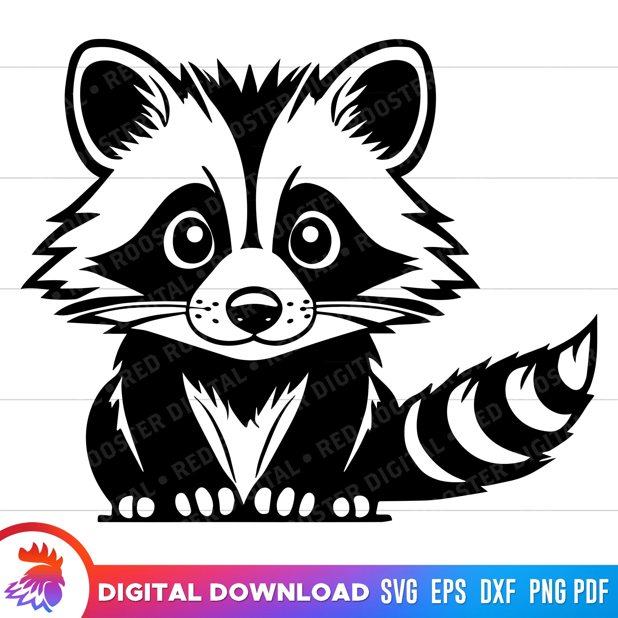 Cute Cartoon Raccoon Svg, Baby Raccoon, Cartoon Raccoon, Cartoon ...