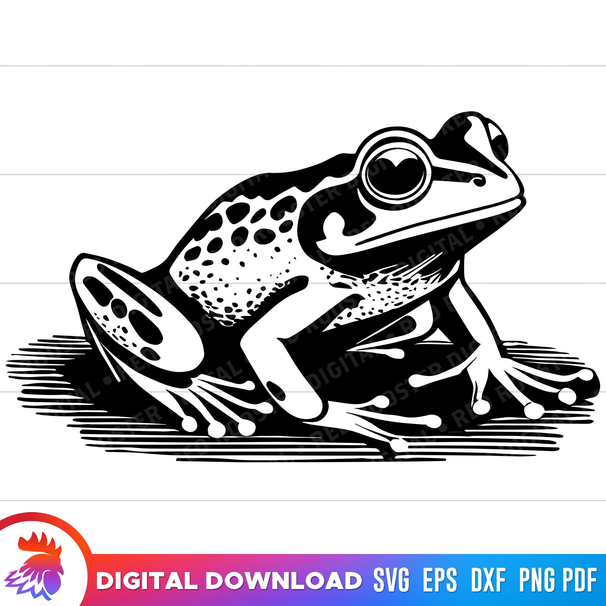 Frog Svg, Frog Svg for Cricut, Frog Clipart, Frog Cut File, Frog Png ...