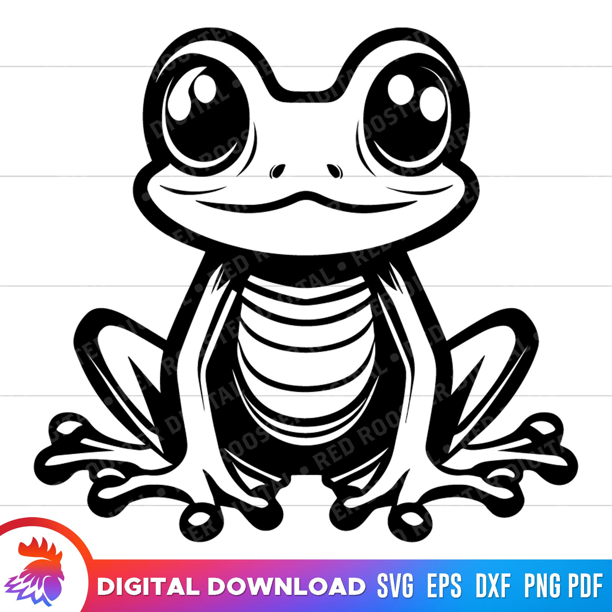 Cute Frog Svg, Tree Frog Svg, Happy Frog Cartoon, Cartoon Frog Png ...