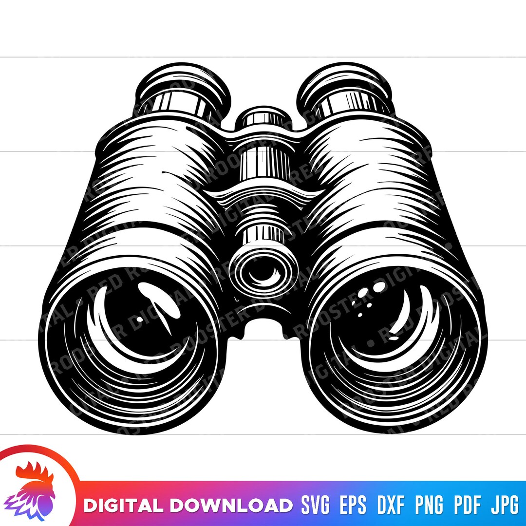 Binoculars Svg, Set of Binoculars, Binoculars Clipart, Transparent Png ...