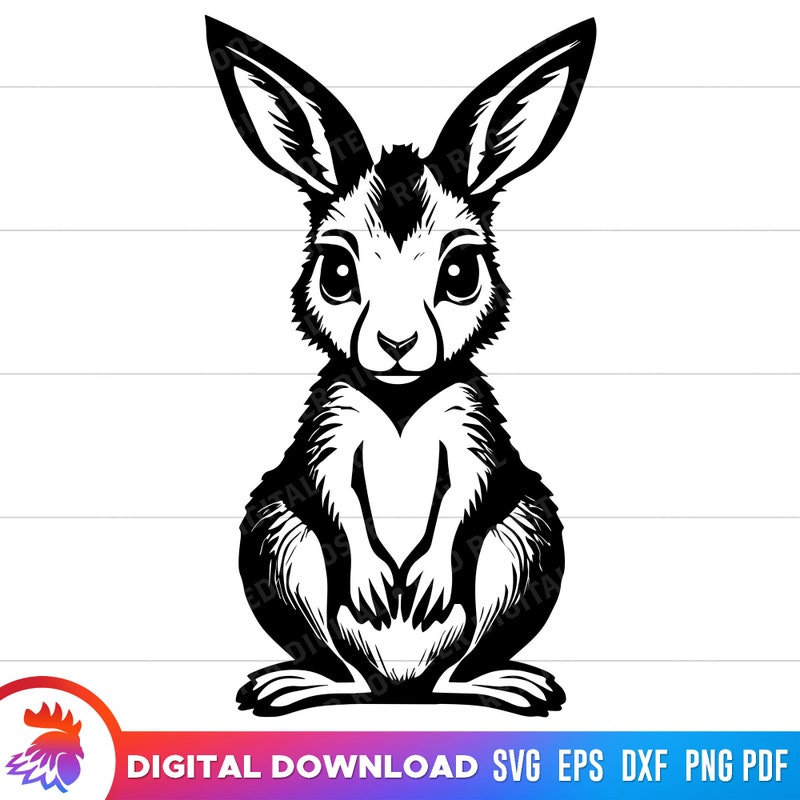 Kangaroo Svg - Etsy