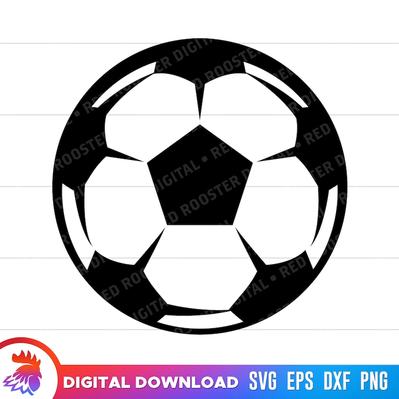 Soccer Ball Svg File - Etsy