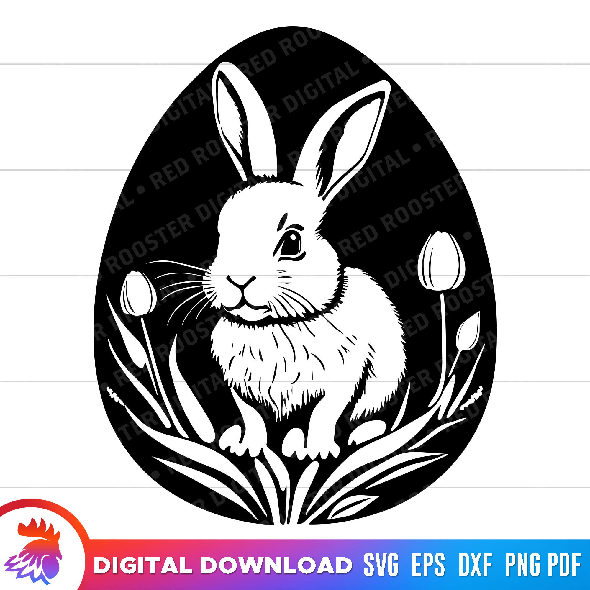 Easter Bunny Svg, Cute Easter Bunny Cut File, Easter Svg, Easter Bunny ...